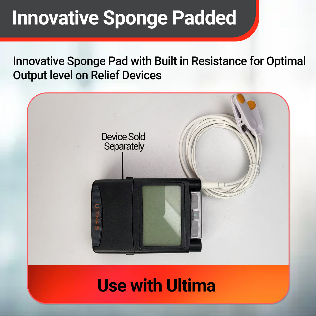 TENS Unit Vagus Nerve Sponge Pad Ear Clips – OrthoSTAT