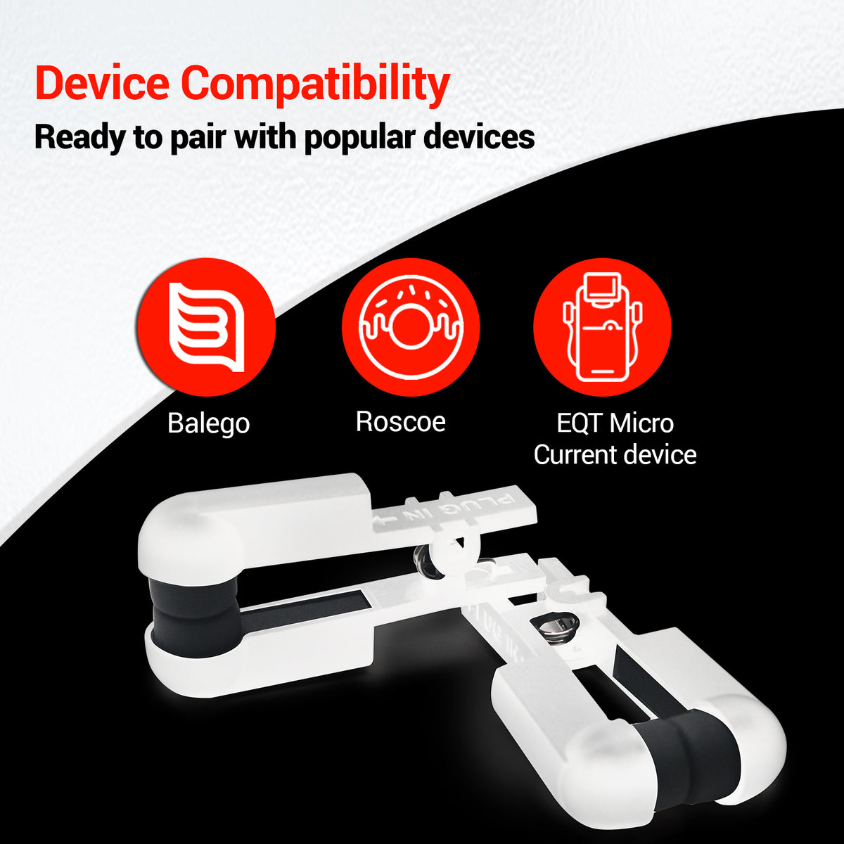 TENS Unit Vagus Nerve Dual-Soft Carbon Ear Clips – OrthoSTAT