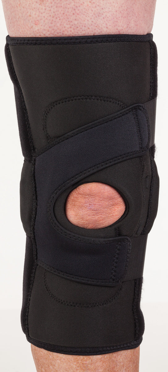 Hinged Lateral J Knee Brace - Right – OrthoSTAT